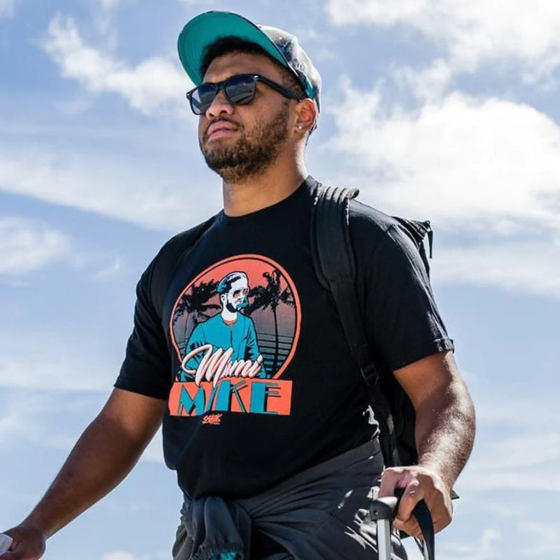 Miami Mike T-Shirt - Black – CanesWear at Miami FanWear